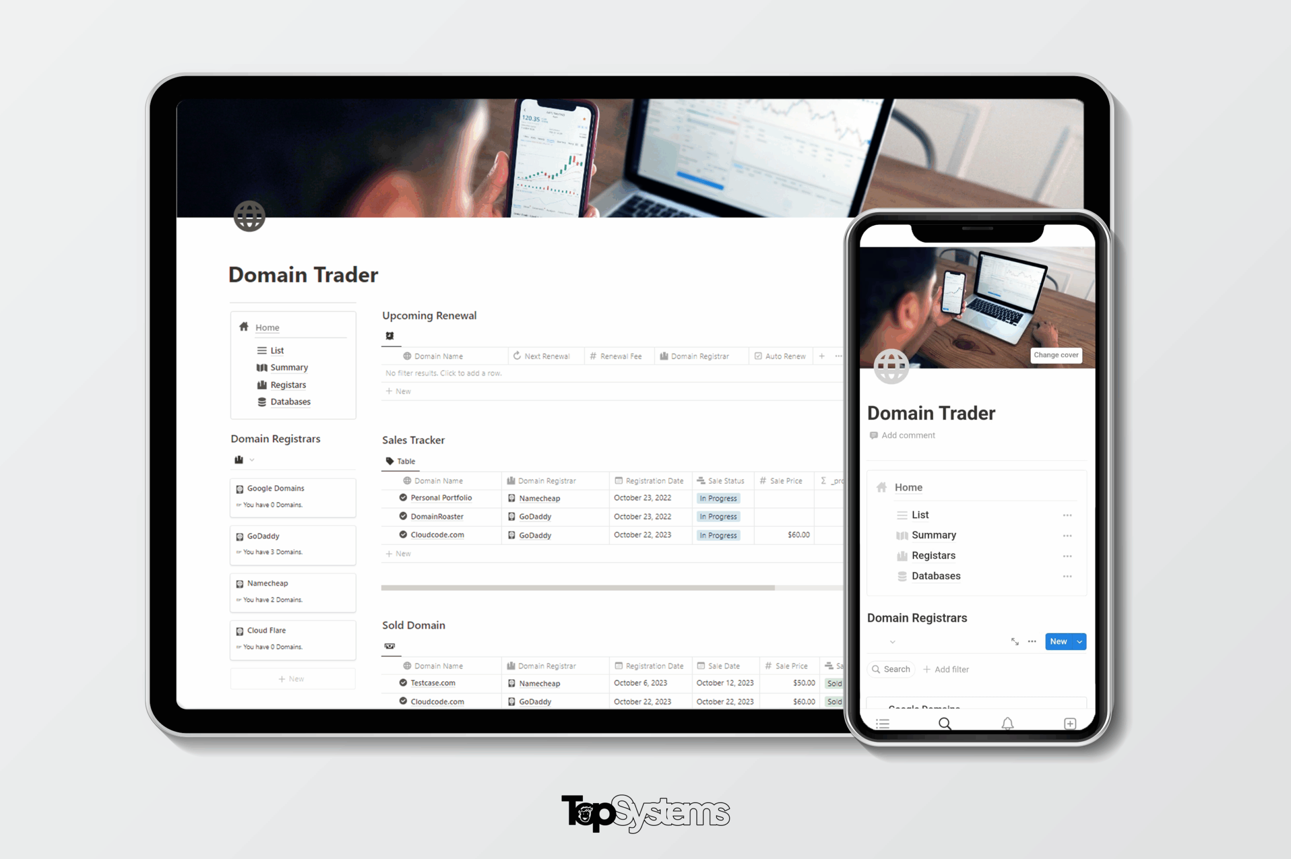 Daily, Weekly, Monthly Planner Notion Template – TopSystems.io